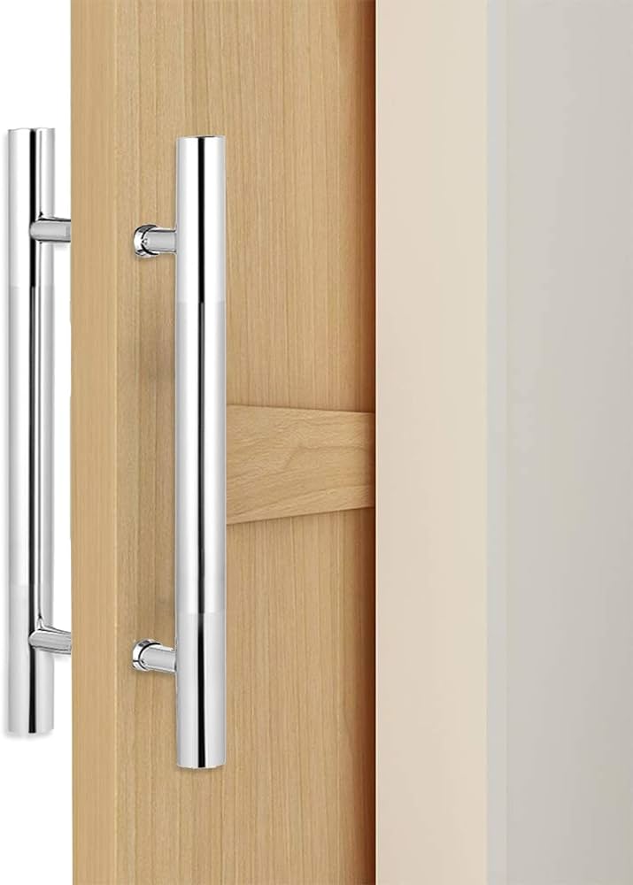 Poignée en INOX 30x500MM - Menuiseries.tn - Tunisie